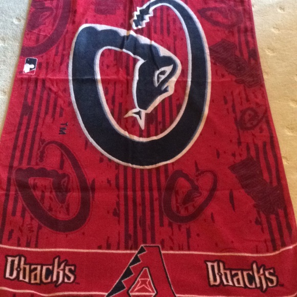 MLB | Swim | Dbacks Logo Pool Towel Genuine Mlb Licensed | Poshmark